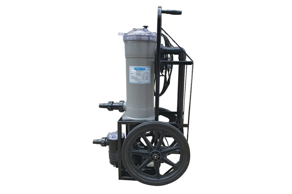 UltraVac Portable Filtration Cart - Leaf trapper version - Waterco