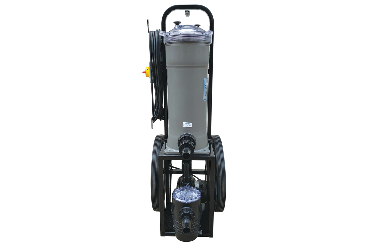 UltraVac Portable Filtration Cart - Leaf trapper version - Waterco