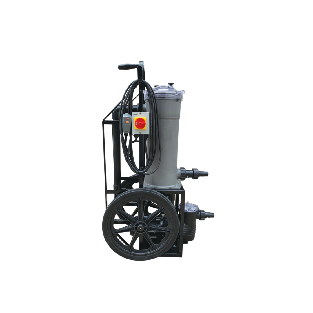UltraVac Portable Filtration Cart - Leaf trapper version - Waterco
